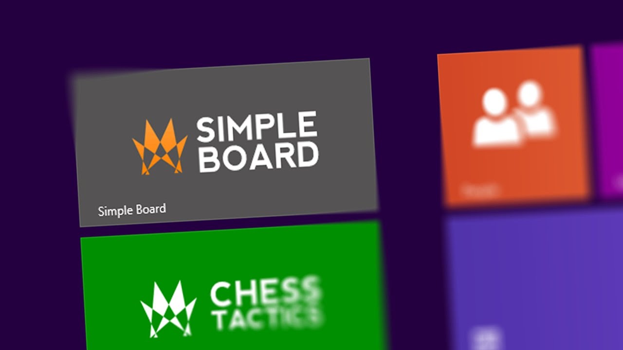 Simple Board - Chess App for Windows 8 - YouTube