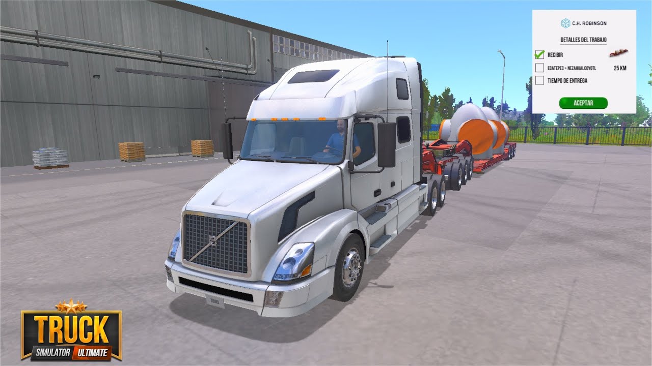 VOLVO VNL-780 (Truck Simulator Ultimate) Gameplay /THGD. - YouTube