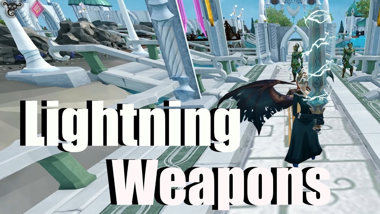 (RS) Runescape 2018 Update: March Game Pack Lightning Weapons Cosmetic ...