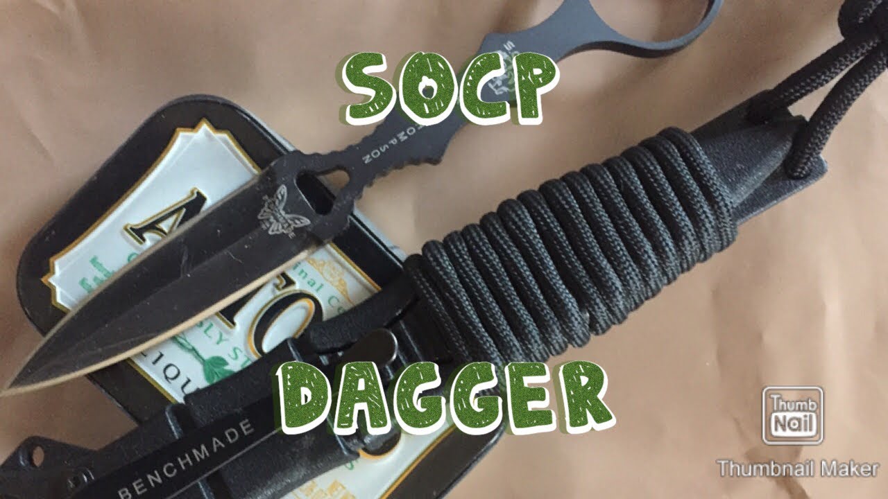 SOCP DAGGER KIT - YouTube