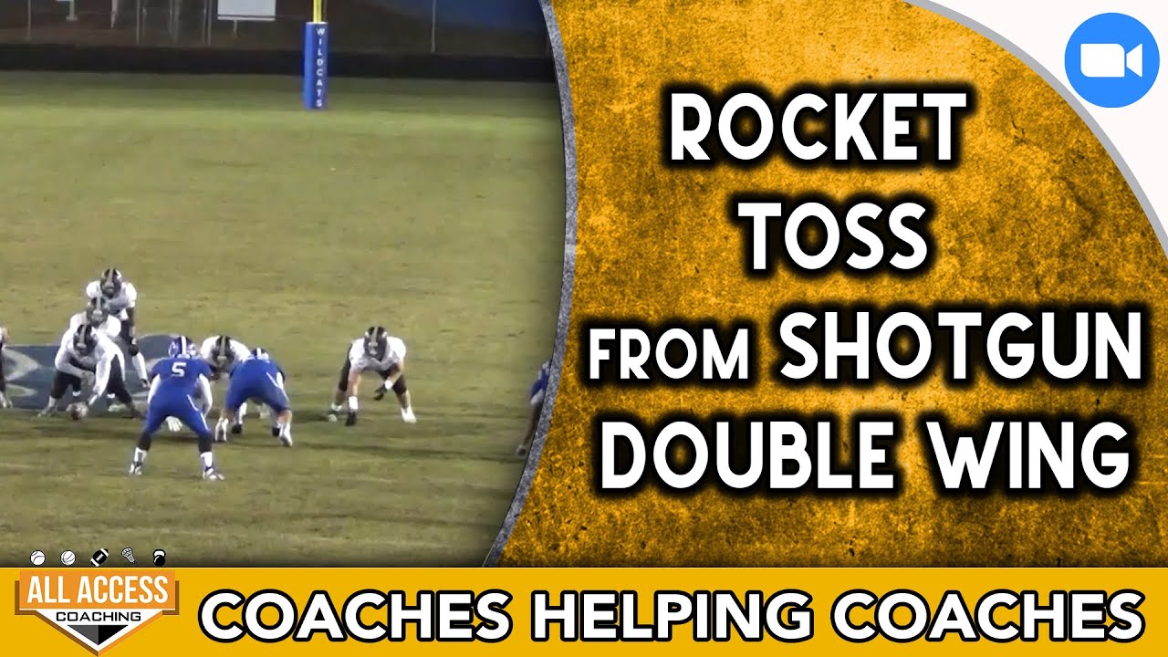 Rocket Toss from Shotgun Double Wing - YouTube