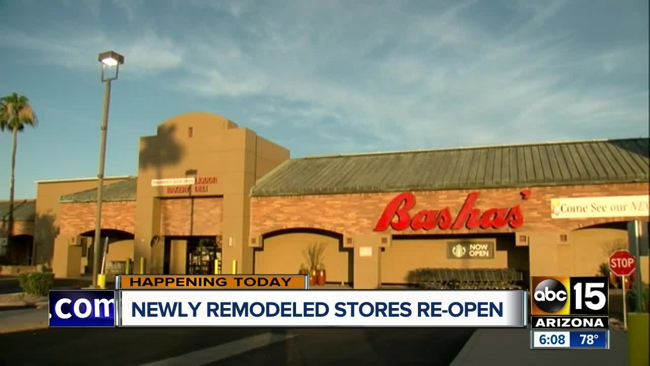 Newly remodeled Bashas' stores to reopen in Mesa - YouTube