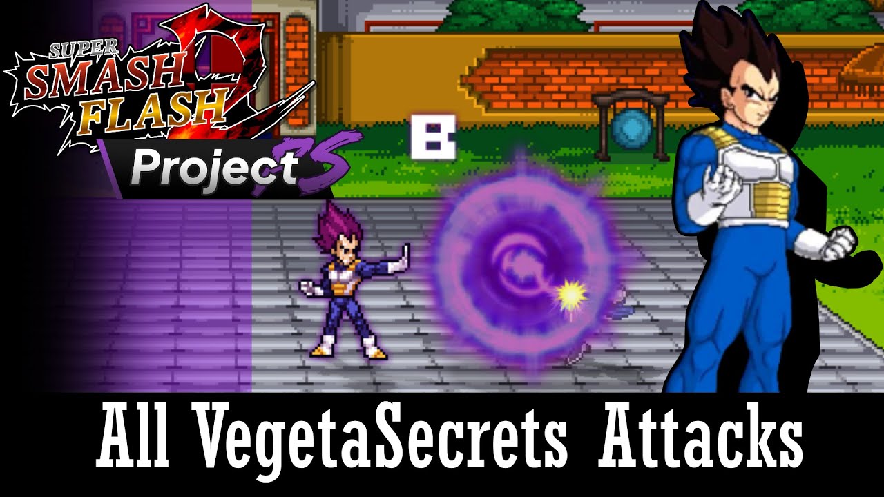 SSF2 ProjectPS : All Vegeta Secret Attacks + Transformations - YouTube