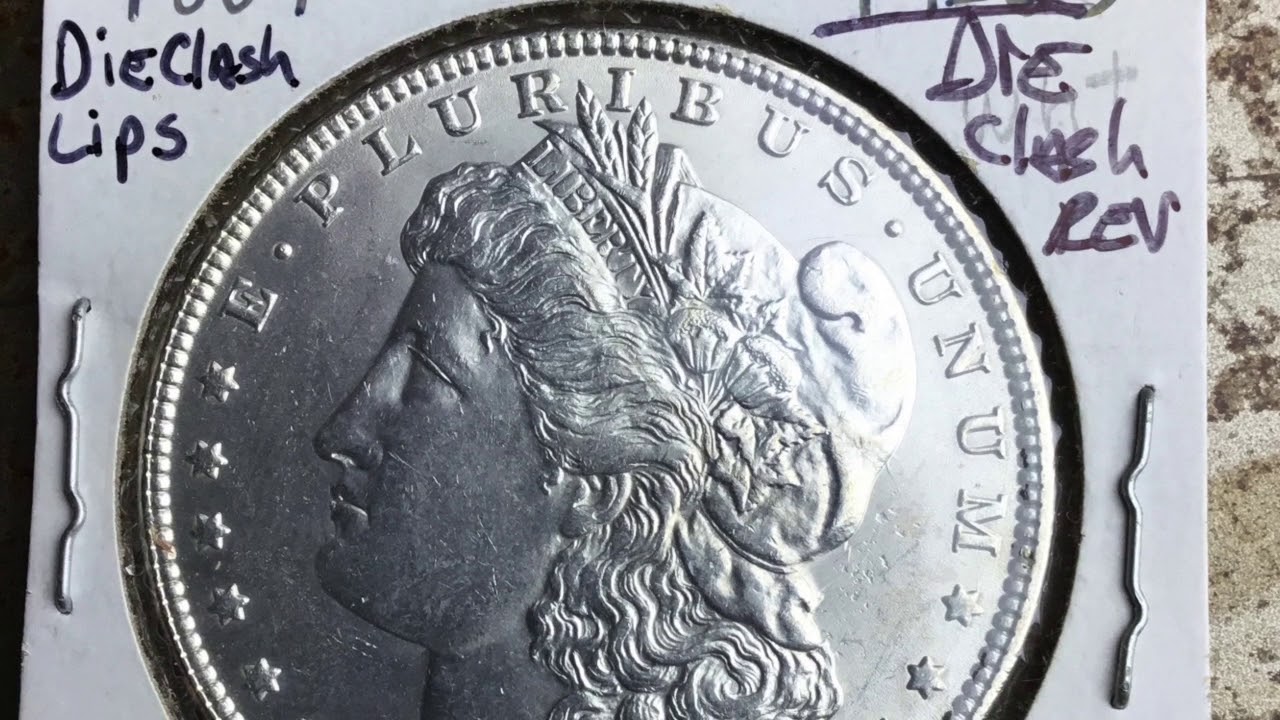1887 Alligator eye Vam 12-a Morgan dollar - YouTube