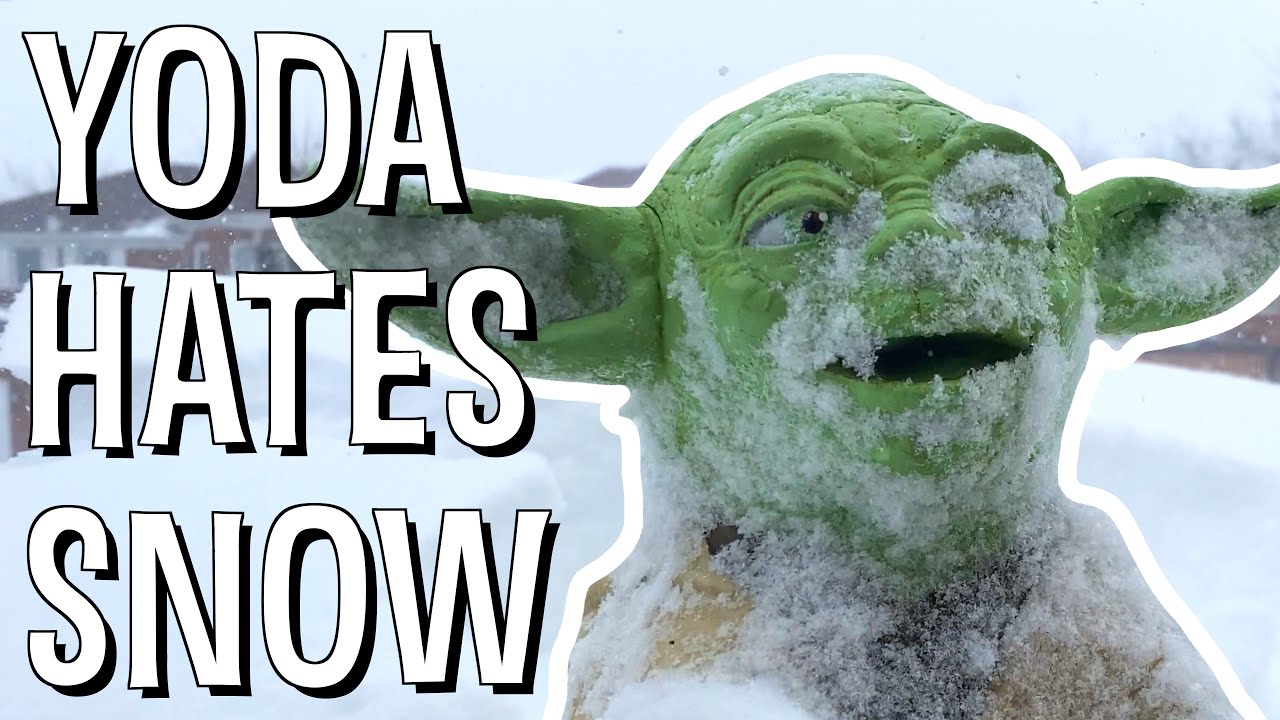YODA HATES SNOW - The Puppet Yoda Show - YouTube