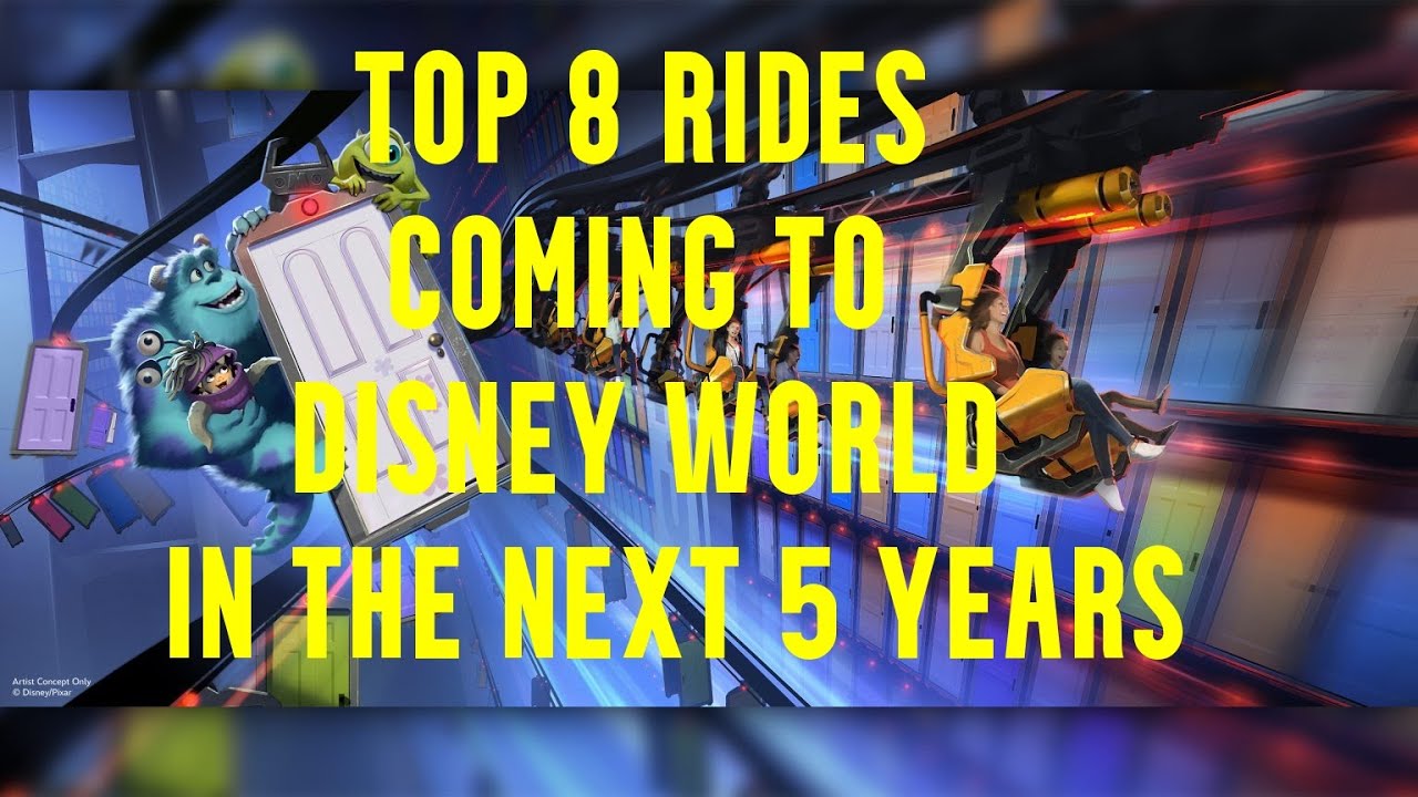 Top 8 New Rides Coming to Disney World in the Next 5 Years - YouTube