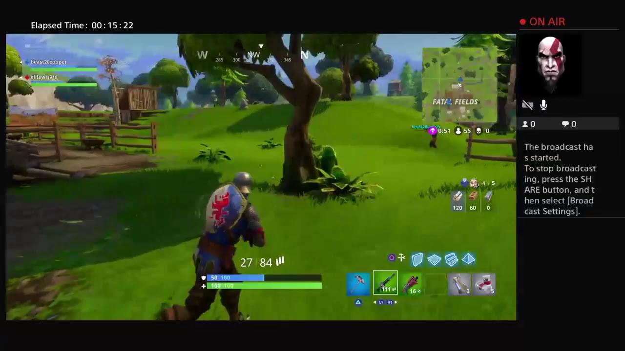 Fortnite with cooper FIRST VIDEO - YouTube