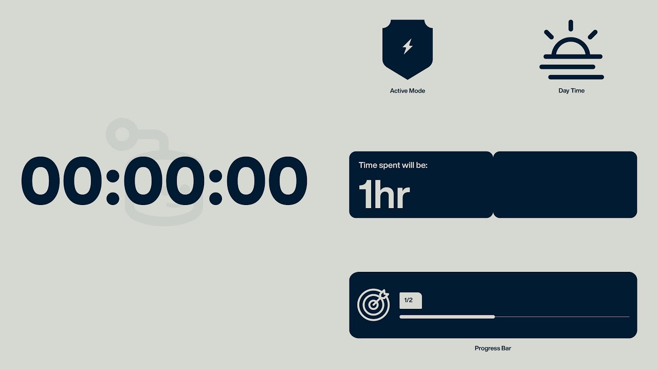 Pomodoro Technique | 25 minute timer | 2 x 25 min - Study Timer | No ...