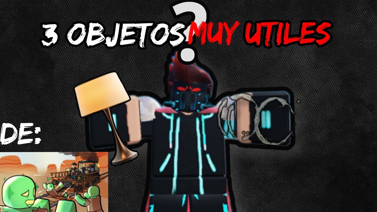 3 OBJETOS MUY ÚTILES DE DEAD RAILS/ ROBLOX - YouTube