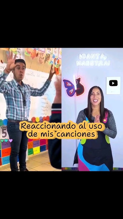 Reacción al uso de la canción "Mano abierta, mano cerrada" de #cantamaestra 🍎👩‍🏫🎵 - YouTube