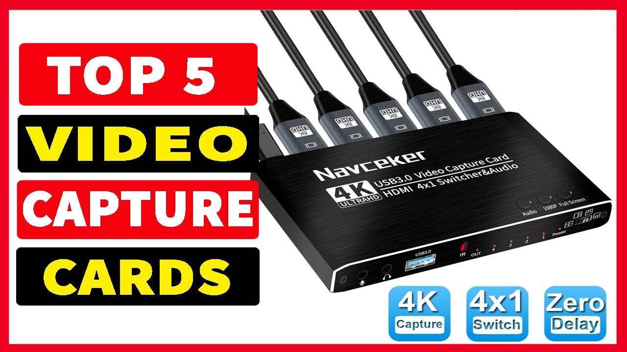 Top 5 Best Video Capture Card In 2024 - YouTube