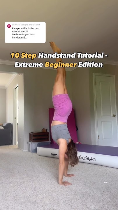 BEGINNER HANDSTAND TUTORIAL ⭐️ - YouTube