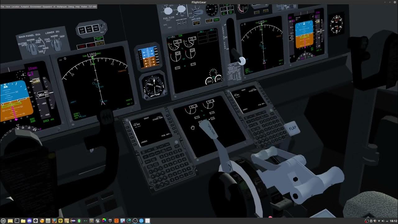 2.0"FlightGear Tutorial: Mastering the 737-800(yv) Startup Procedure ...