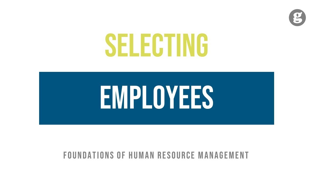 Selecting Employees - YouTube
