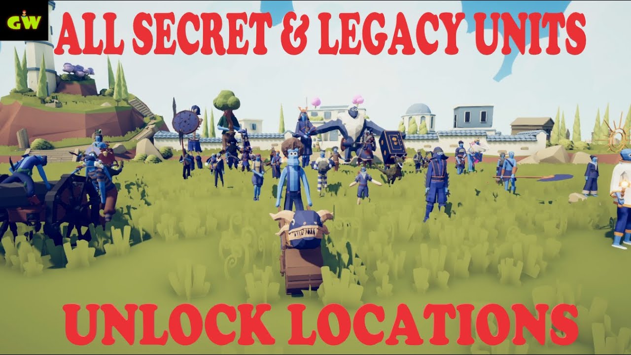 TABS | How To Unlock All Secret & Legacy Units - YouTube