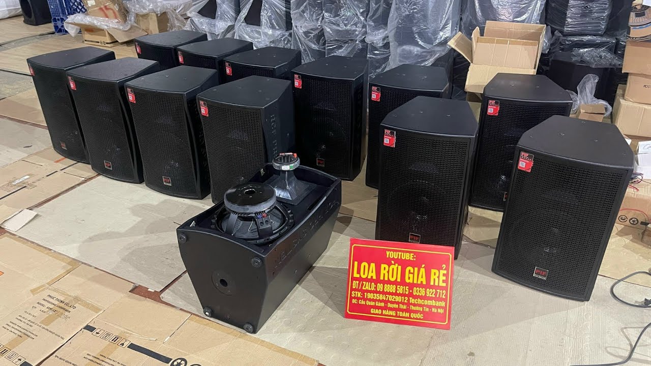 Xả mạnh tay 300đ, loa full 30 RCF, từ 190 coil 76 + trec 450, giá chỉ 4 ...