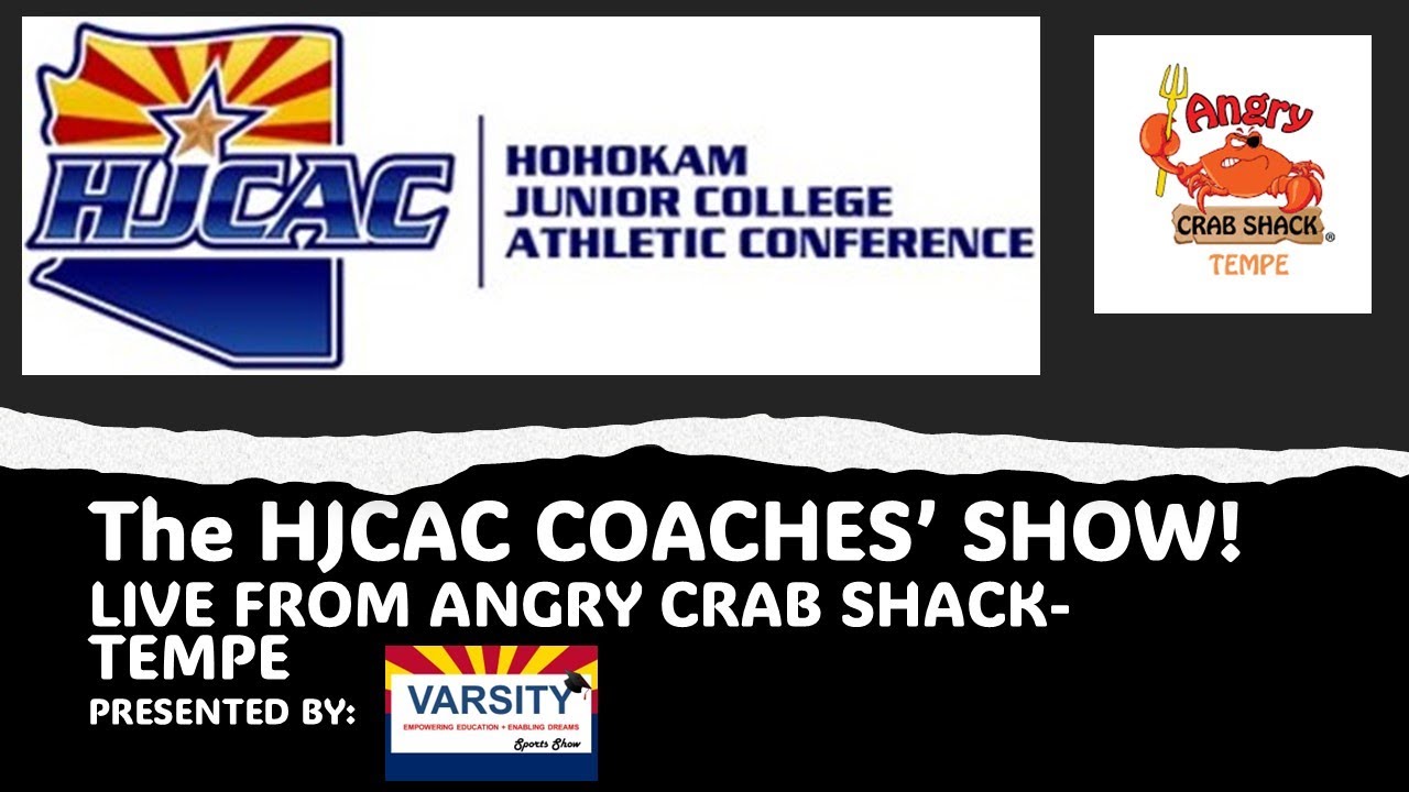 THE HJCAC COACHES' SHOW! LIVE FROM ANGRY CRAB SHACK-TEMPE - YouTube