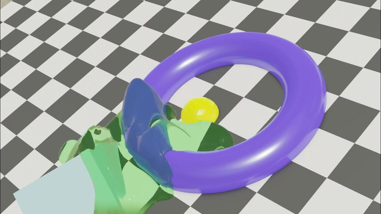 Blender geometry nodes - Shrink wrap volume (3.2 alpha) - YouTube