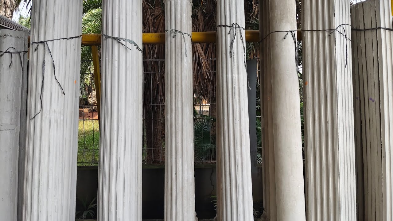 Jenis dan ukuran Pilar Beton - YouTube
