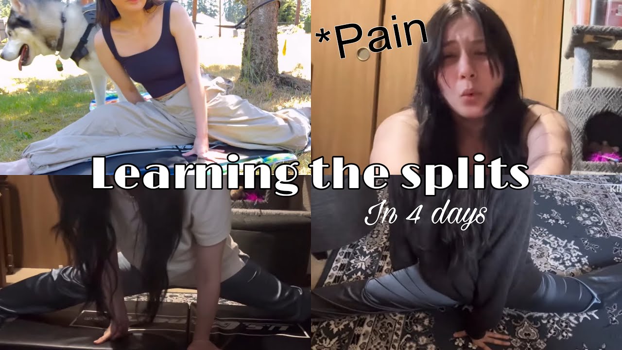 How I LEARNED The Splits In 4 Days | My Journey to Flexibility - YouTube