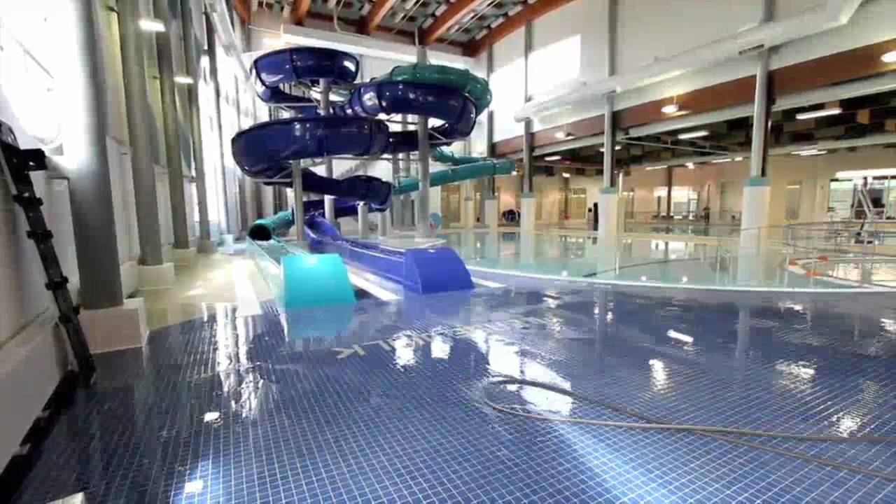 Splashy debut for Red Deer's Dawe Centre - YouTube