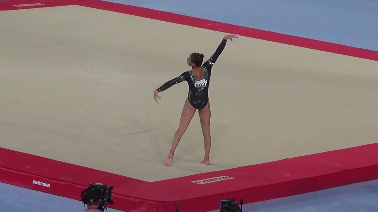 Mackenzie Robinson - 2017 World Gymnastics Championships, Floor - YouTube