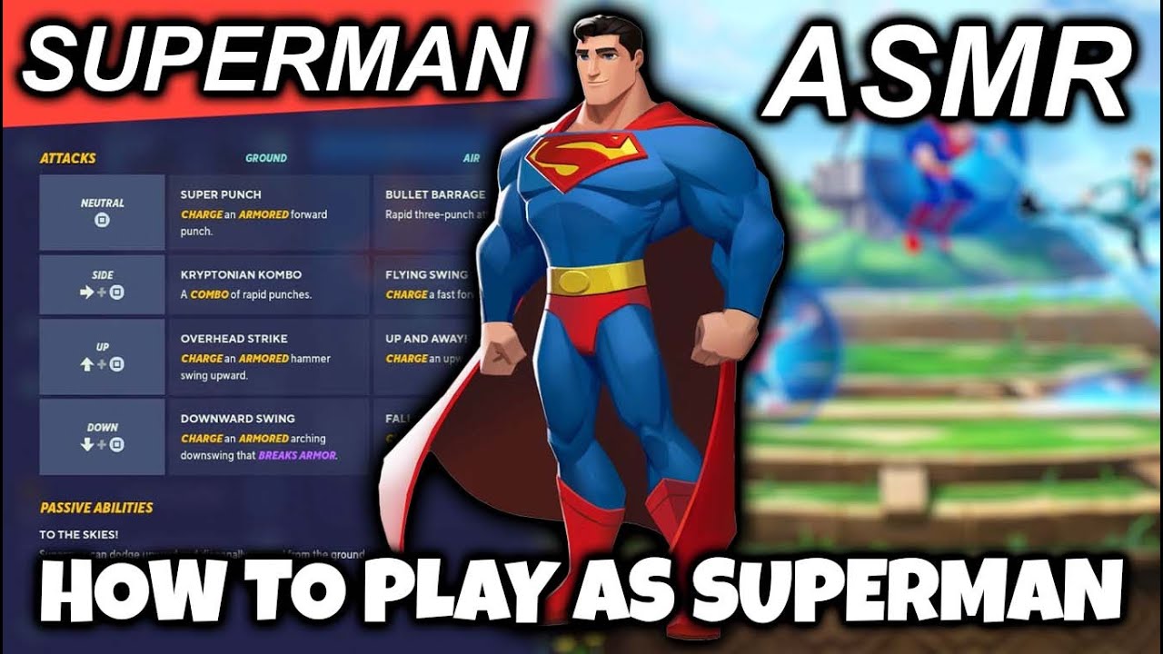 ASMR GAMING | MultiVersus: Learning All The Characters Powers ...