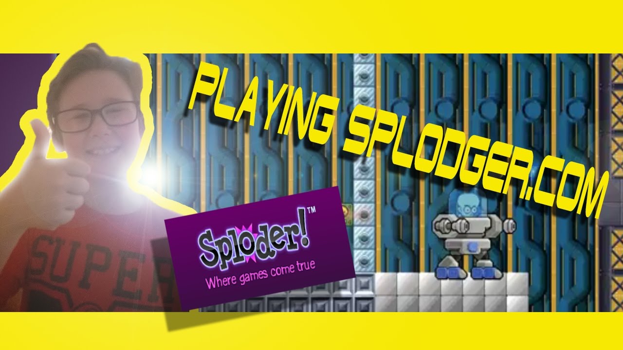 SPLODGER: making and playing games. - YouTube