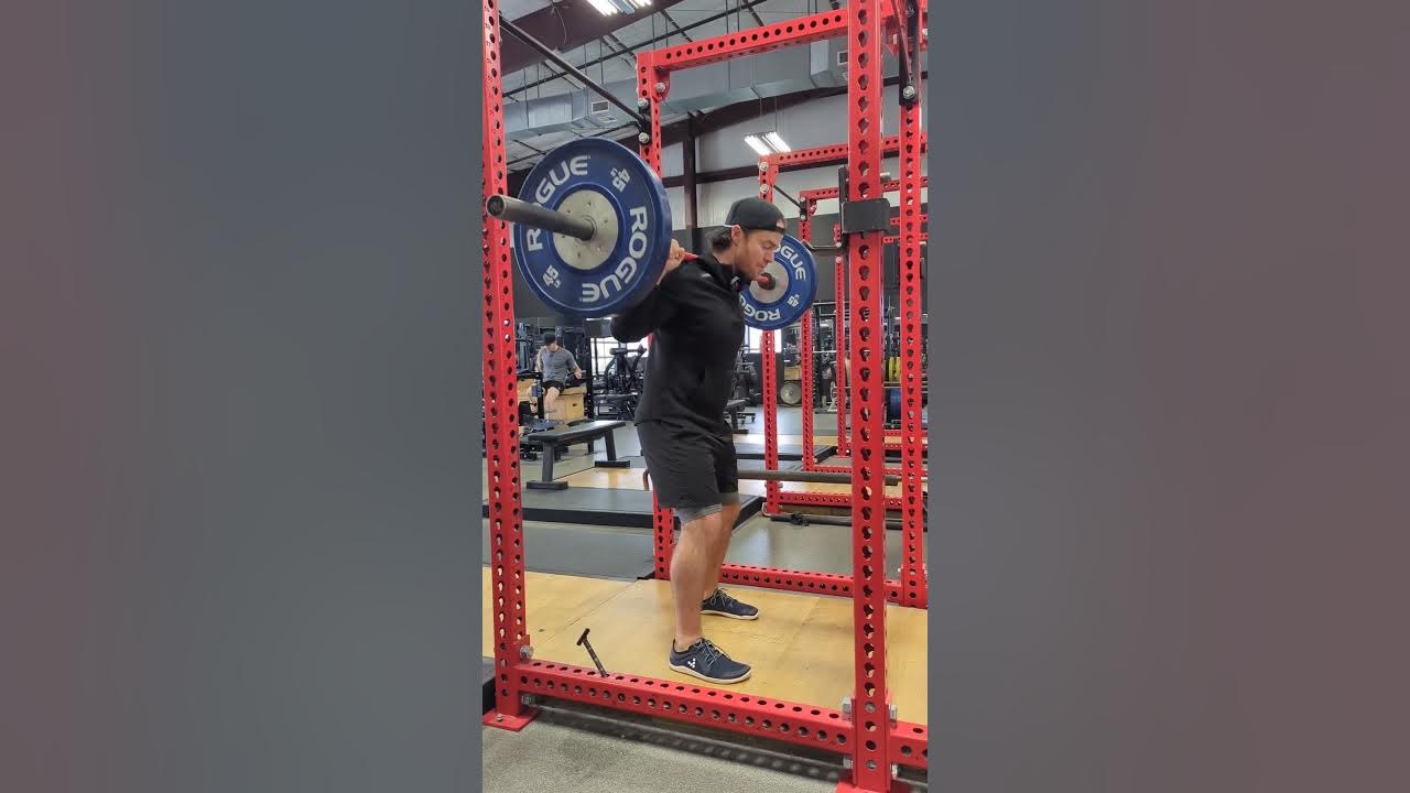 Stagger Stance Squat Set Up & Execution - YouTube