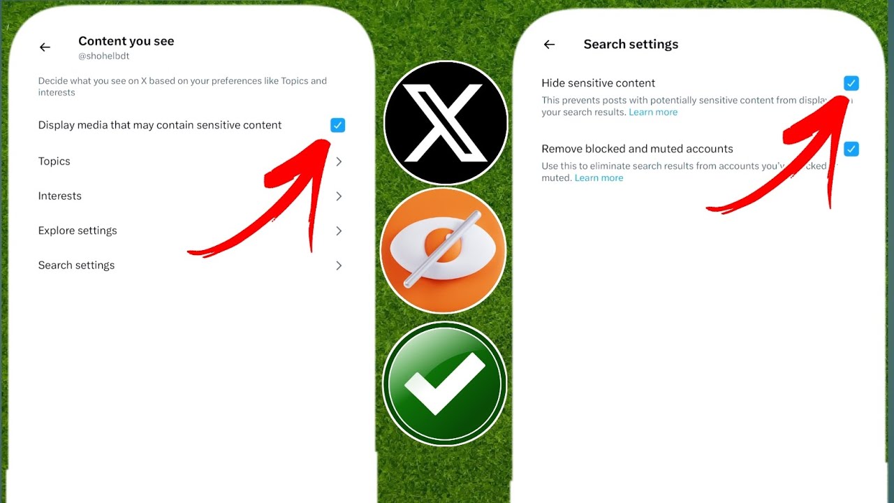 Comment désactiver le paramètre de contenu sensible X (Twitter) - YouTube