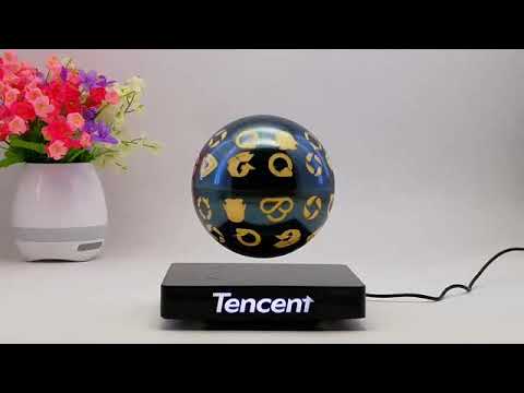 Magnetic levitating ball display - YouTube