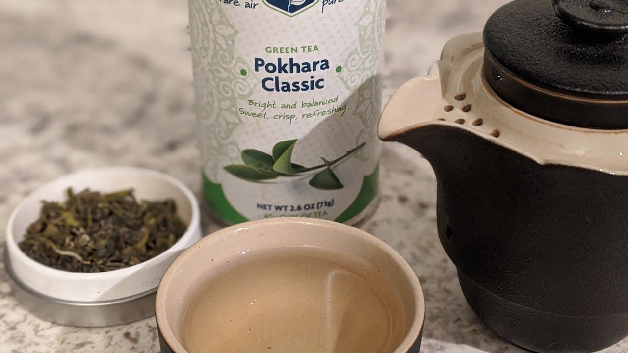 Pokhara Classic Green Tea Review. Nepali Tea Traders - YouTube