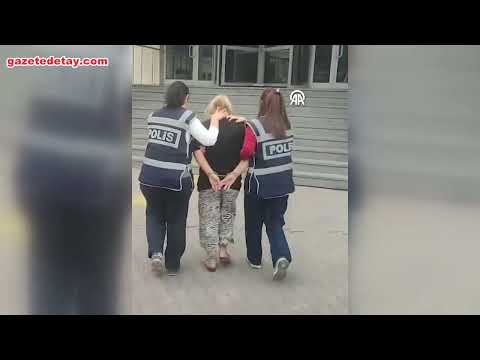 70 yıl 4 ay hapis cezası bulunan kadın yakayı ele verdi