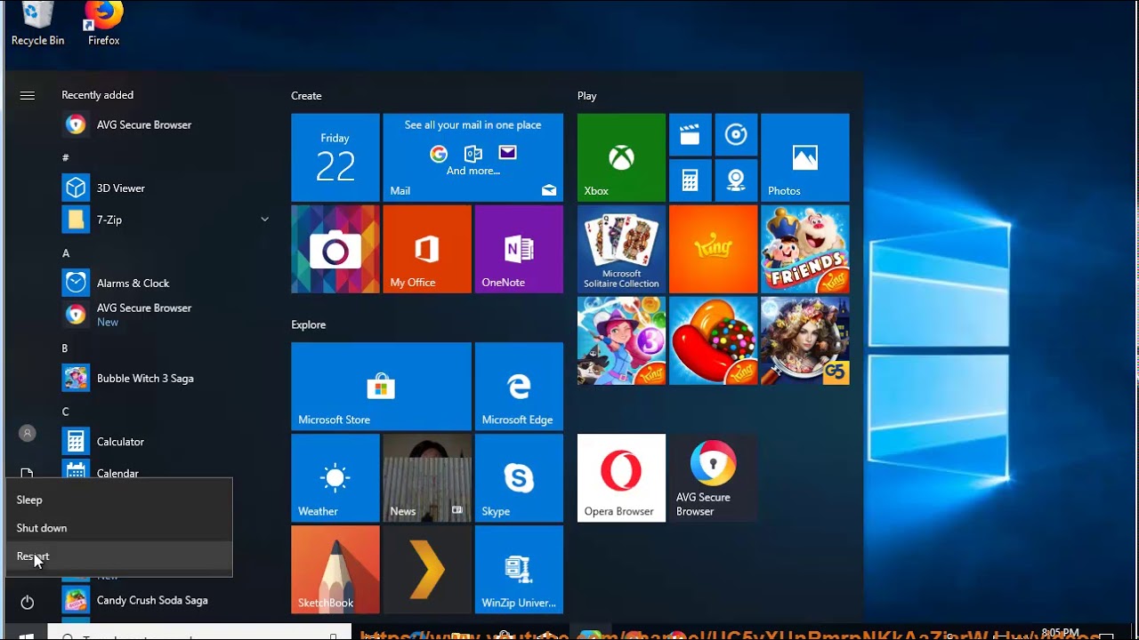 Uninstall AVG Internet Security 2019 in Windows 10 October 2018 Update ...