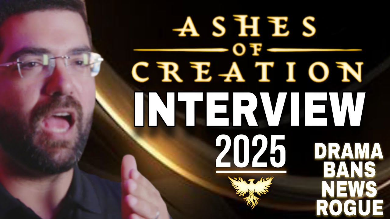 Ashes of Creation 2025 Steven Sharif Bans Interview - YouTube