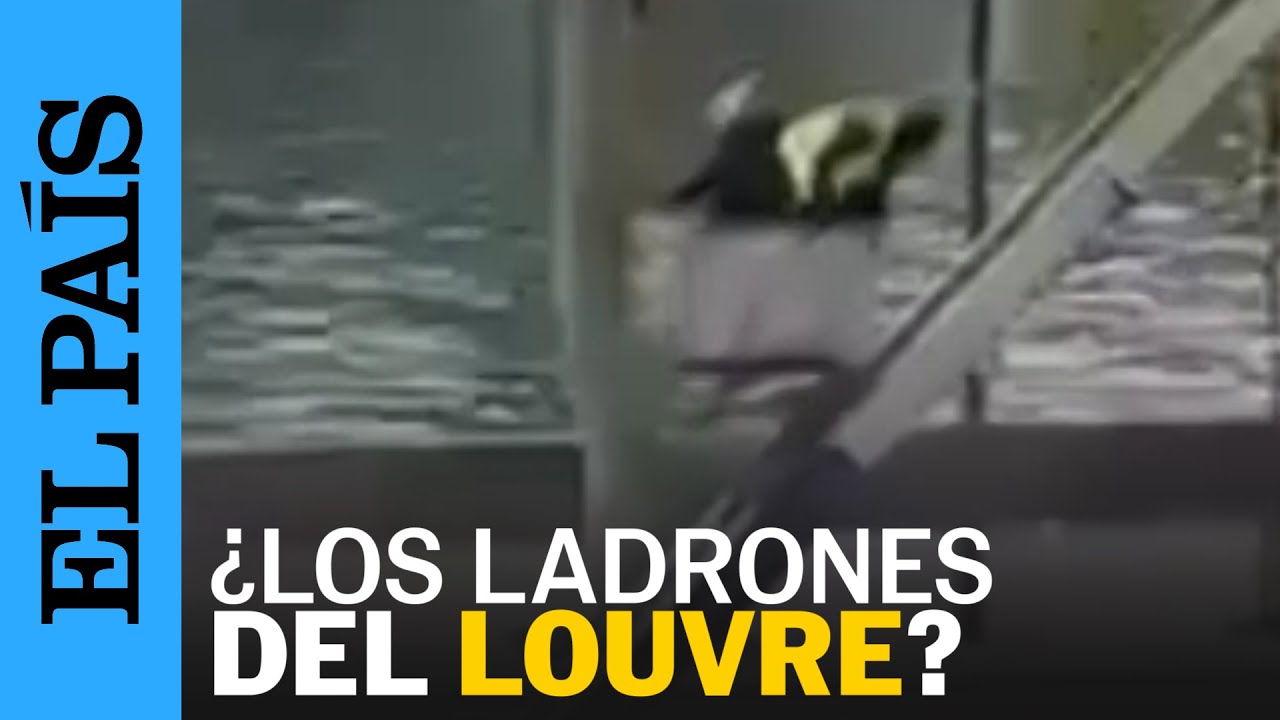 ROBO LOUVRE | Un vídeo muestra supuestamente la huida de los ladrones ...