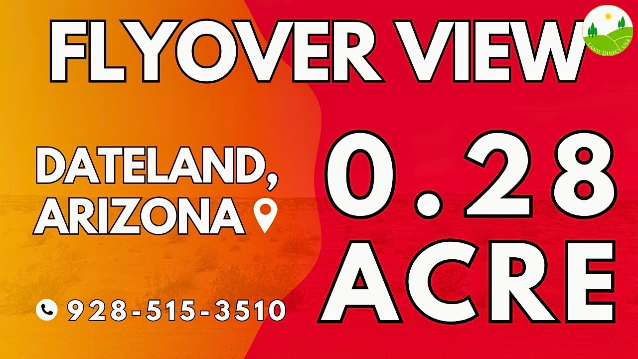Fly Over - 0.28 acre land for sale in Dateland, Arizona [539-58-073 ...
