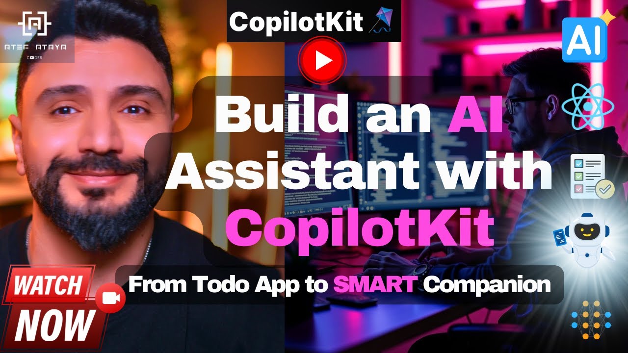 Build an AI Assistant with CopilotKit: Transform Your Todo App into a SMART Companion - YouTube