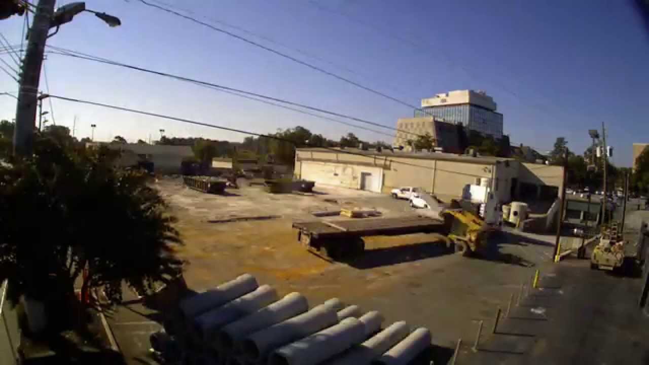 Hennessy Jaguar Land Rover Buckhead Construction Time Lapse October ...
