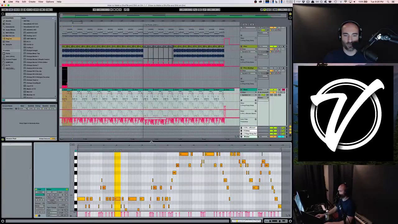 Live Stream Drum Programming using Superior Drummer and iZotope ...