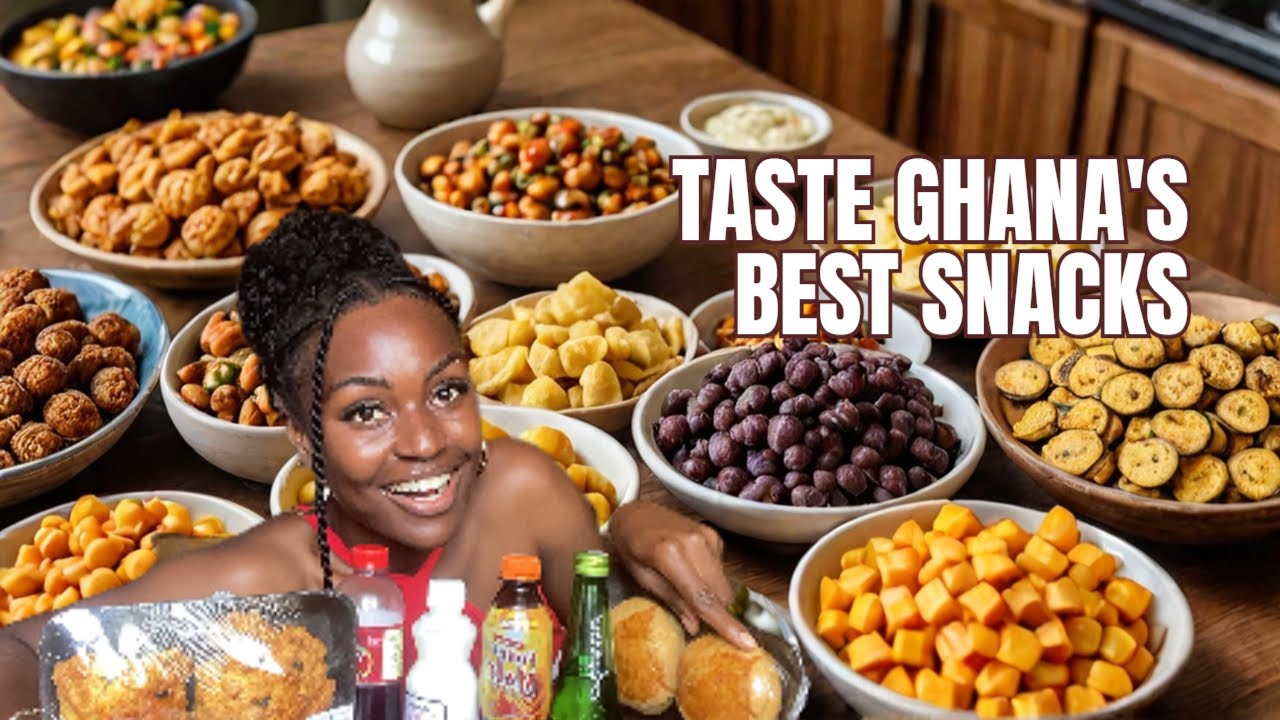 11 Must-Try Ghanaian Snacks that will BLOW your Mind 🇬🇭 - YouTube