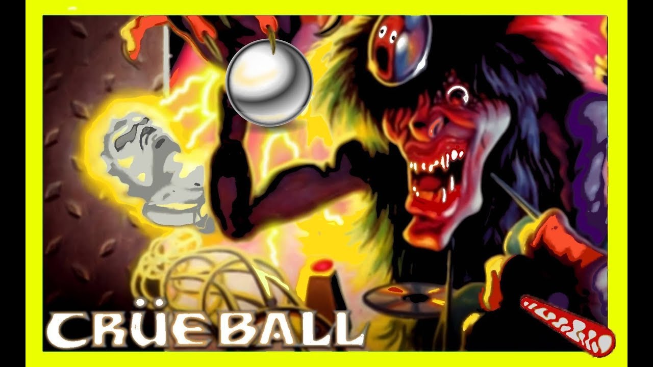 CRUE BALL SEGA MEGADRIVE GAMEPLAY CLASSIC PINBALL - YouTube
