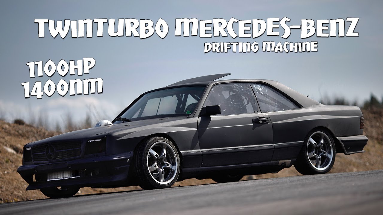 Monster Mercedes-Benz ultimate drift machine 1100hp / 1400Nm. - YouTube