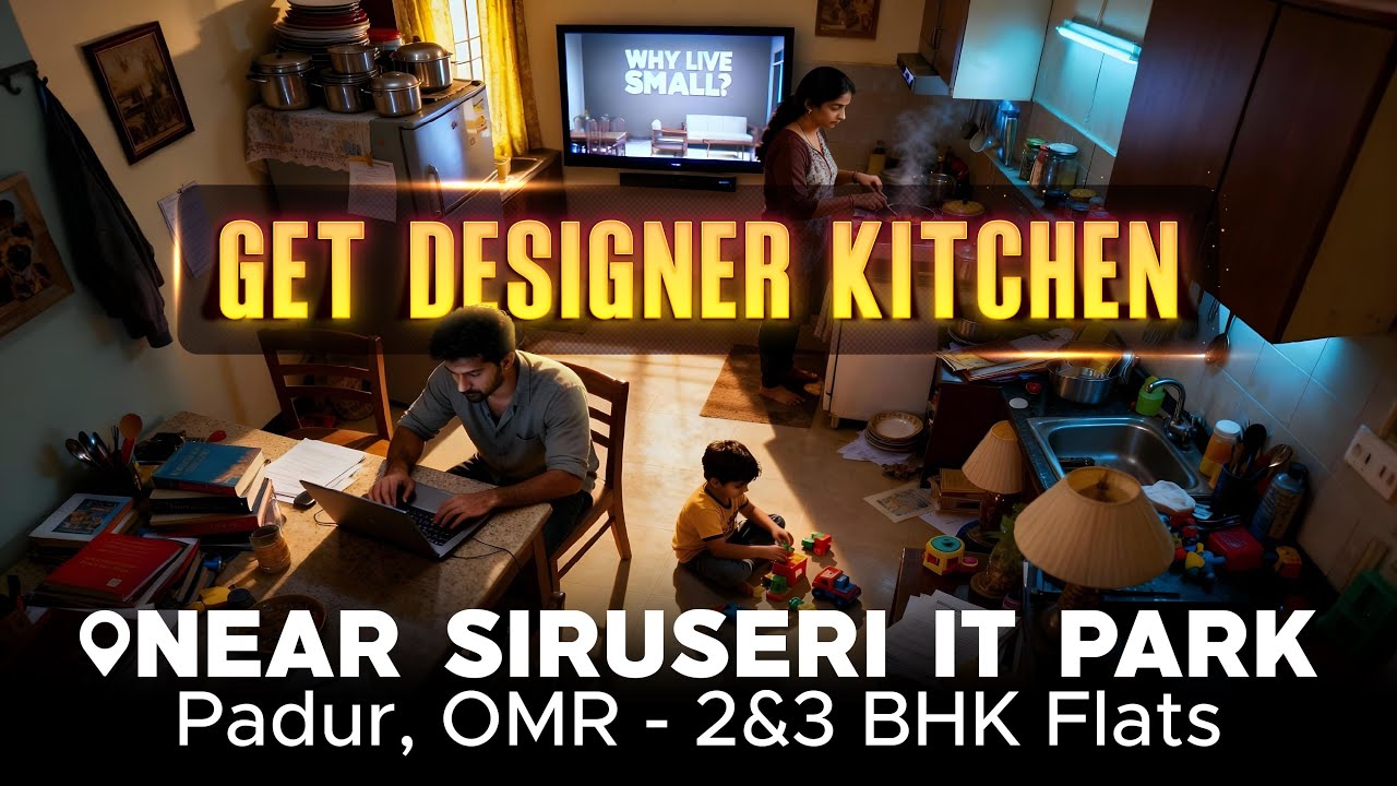 Nest Mojo | Bigger 3 BHK Flats For Sale Near Siruseri IT Park | Limited ...