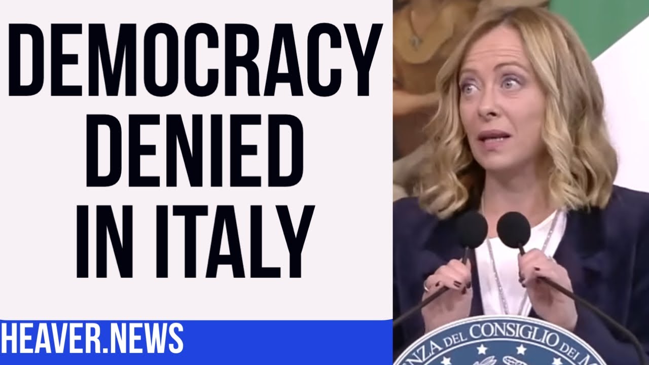 Democracy Utterly DERAILED In Italy - YouTube