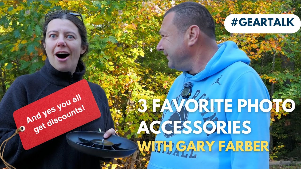 My 3 favorite photo accessories - with Gary Farber - YouTube