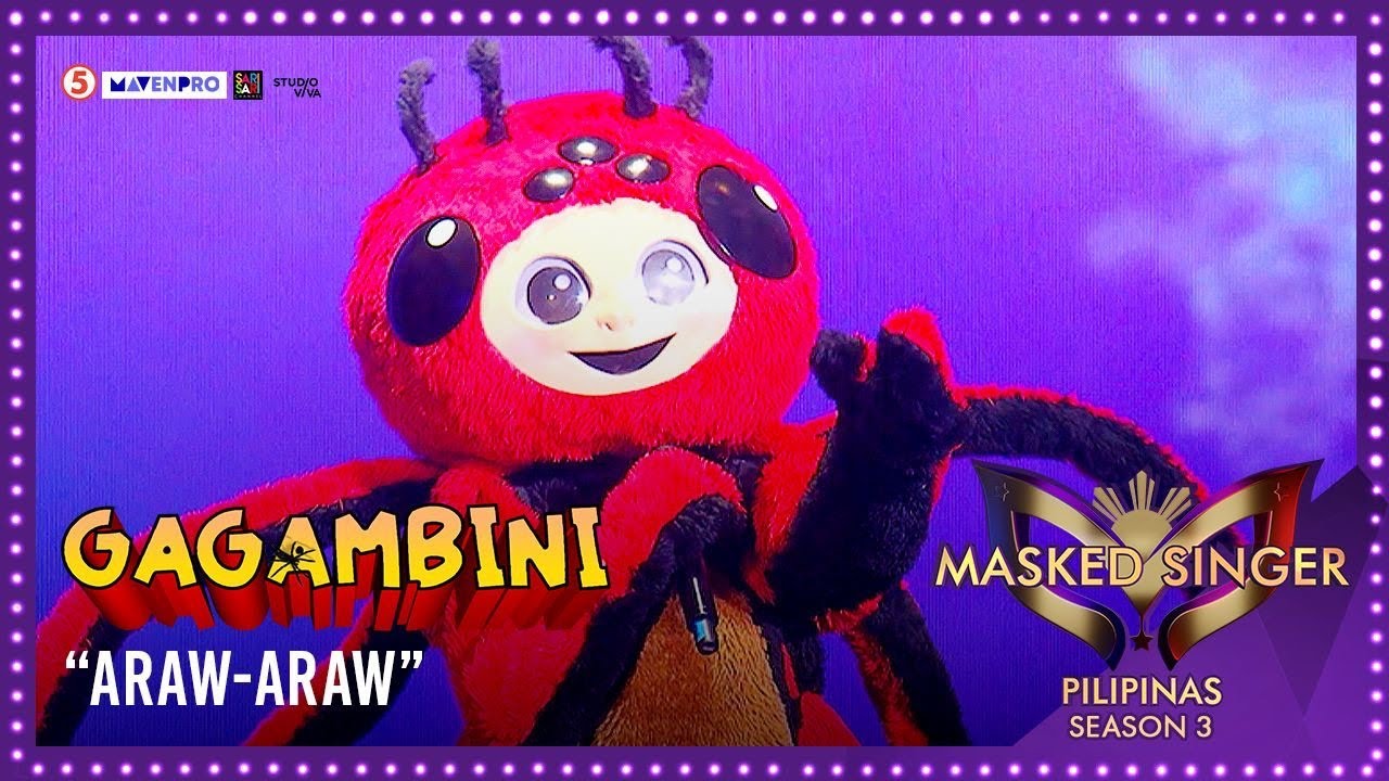 Masked Singer Pilipinas Season 3 | GAGAMBINI | "ARAW-ARAW" - YouTube