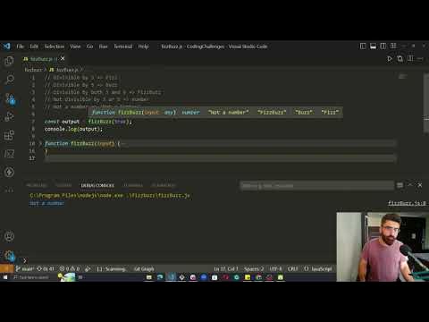 Coding Challenge #4 | JavaScript | FizzBuzz - YouTube