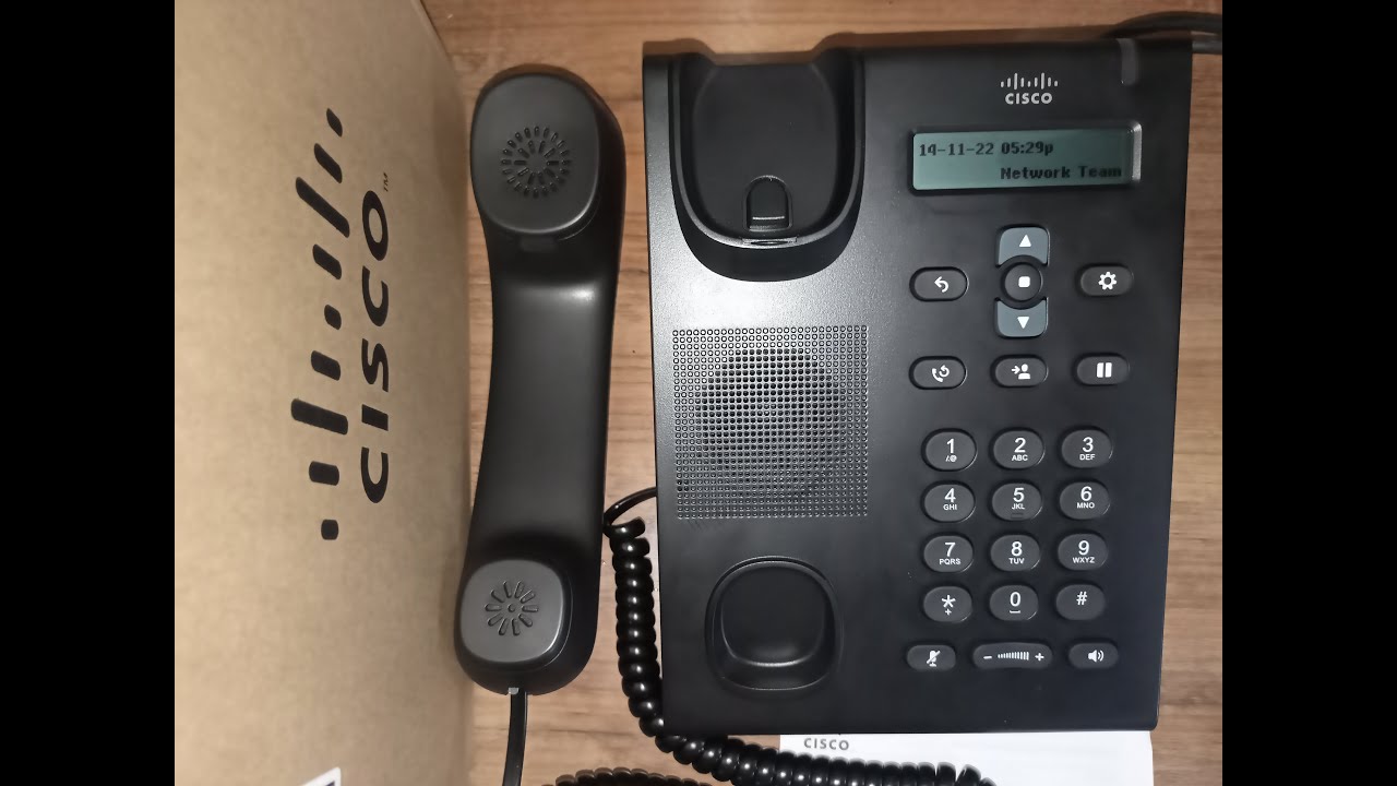 Cisco Unified SIP Phone 3900 Series Cisco IP Phone 3905 YouTube