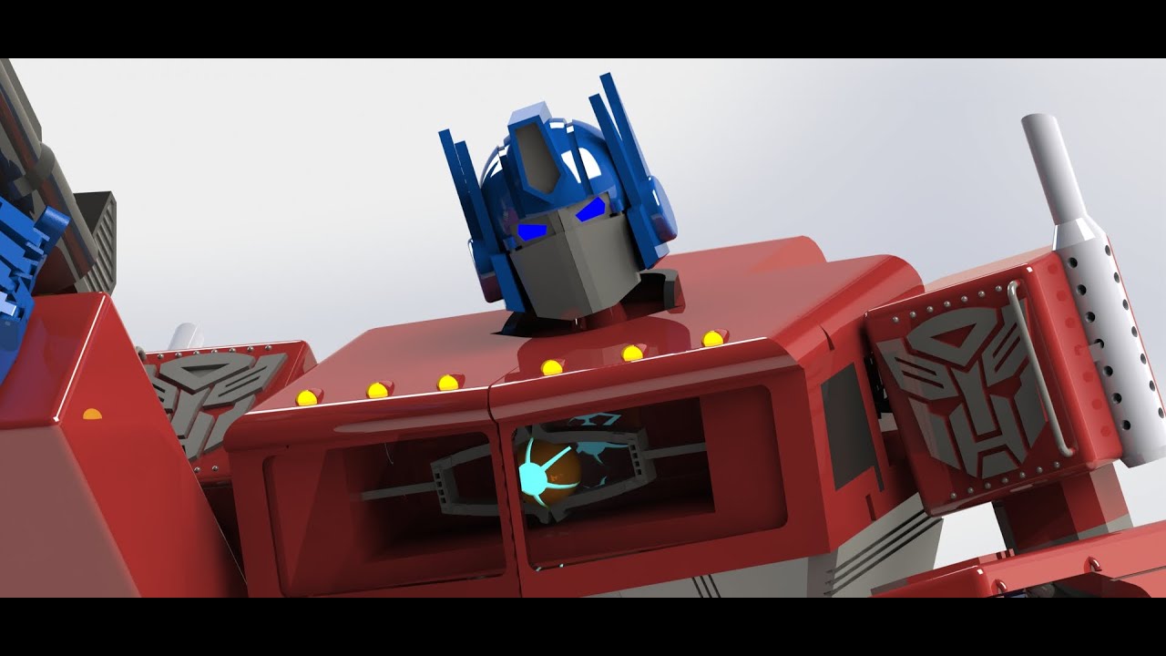 Optimus Prime Transformers | Aprende CAD XD - YouTube